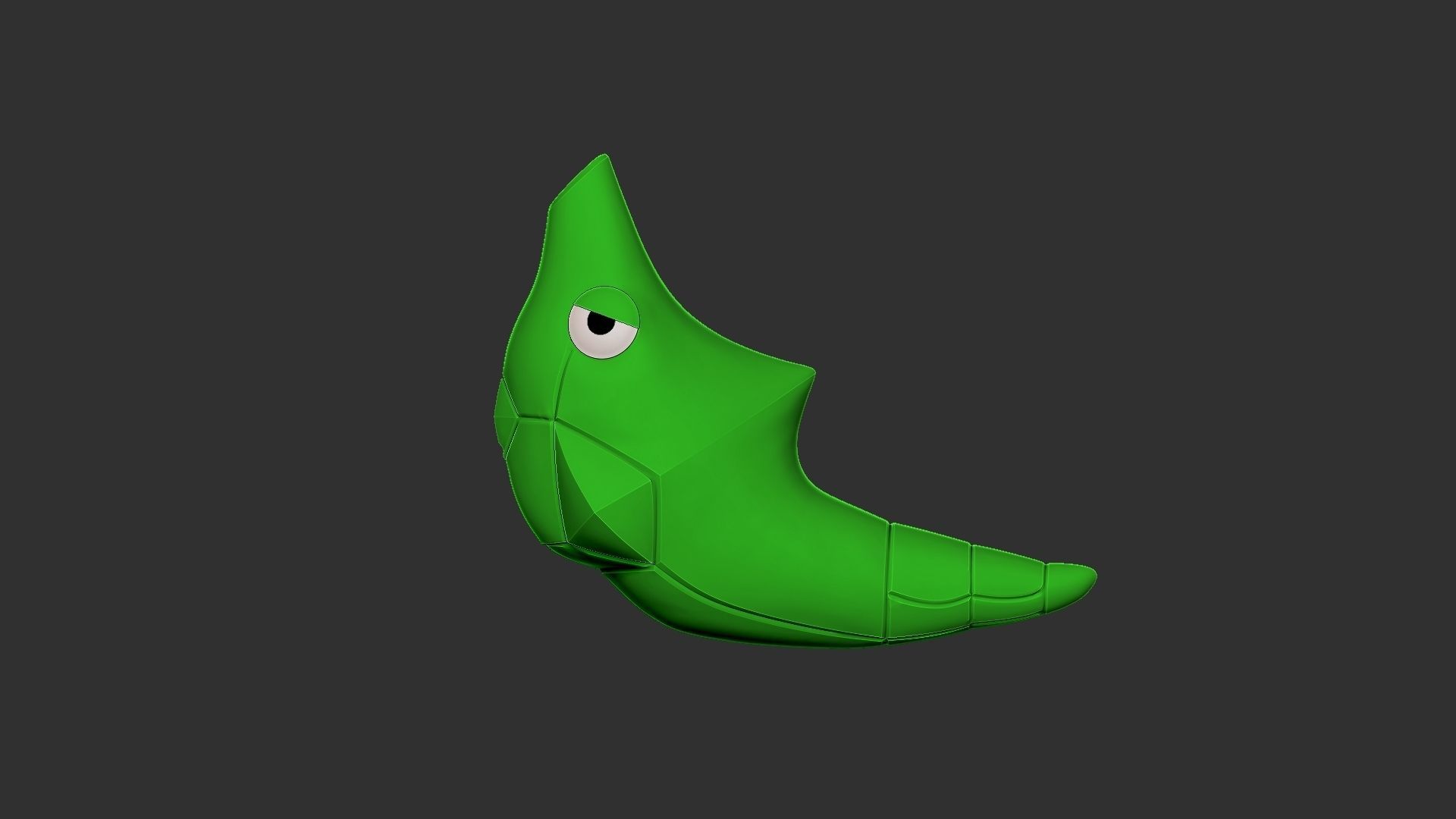 Pokemon metapod 3D model 3D printable | CGTrader