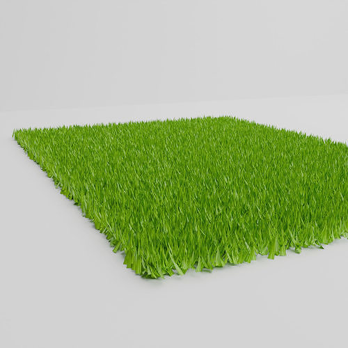Green Grass 3D for interior and exterior use low poly grass 3D model ...