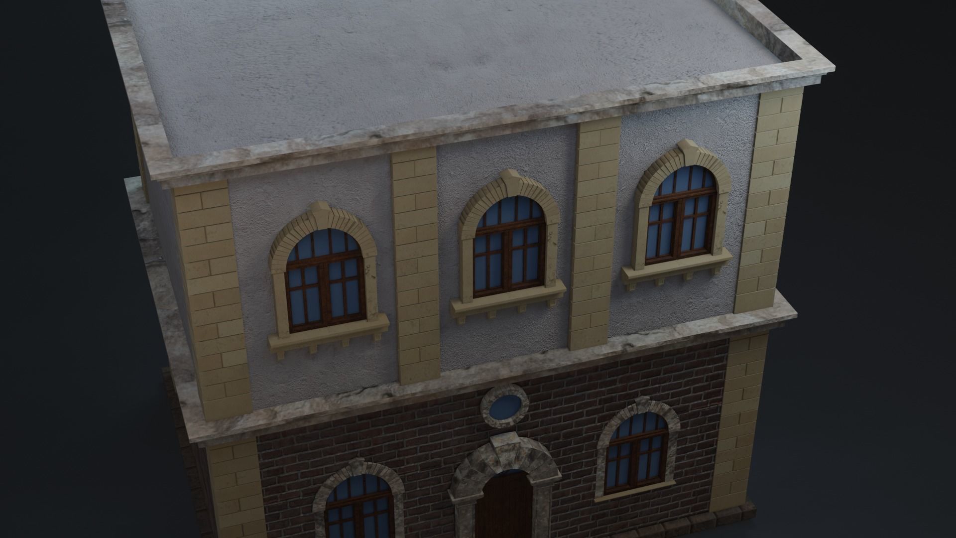 Low Poly House free 3D model | CGTrader