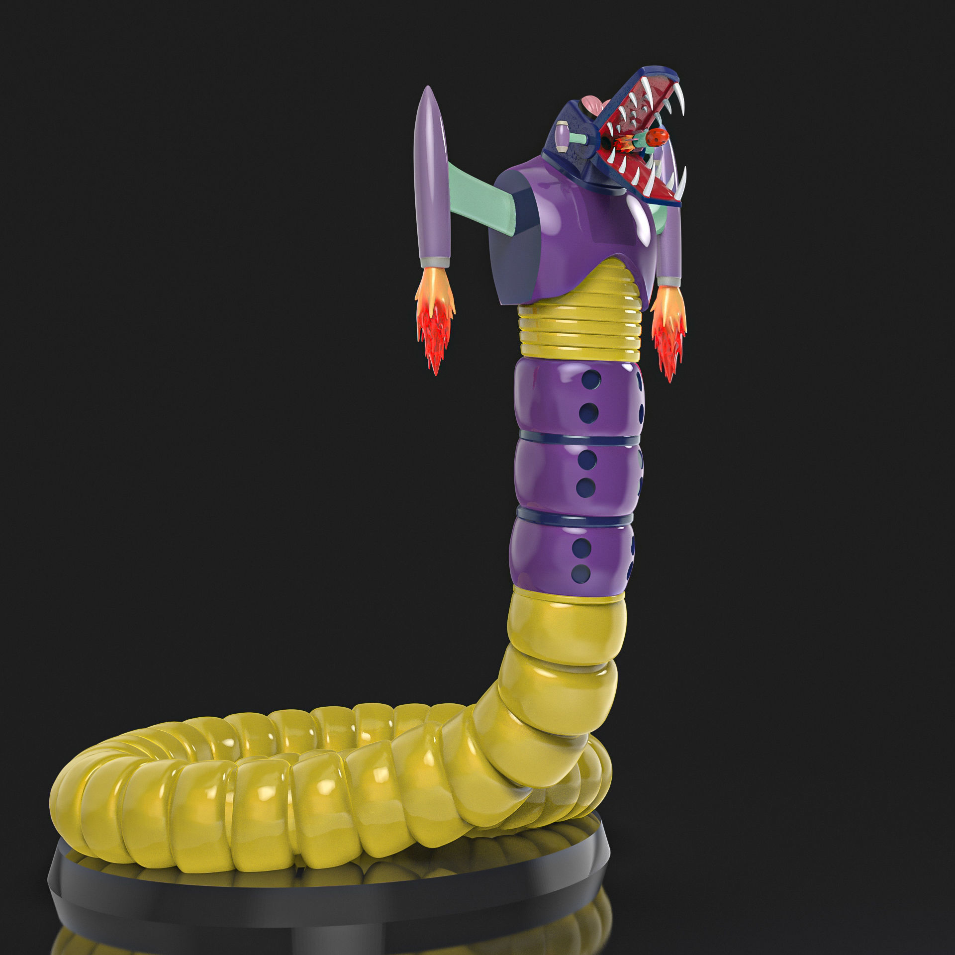 Mandora M3 Mazinger Z 3D model 3D printable | CGTrader