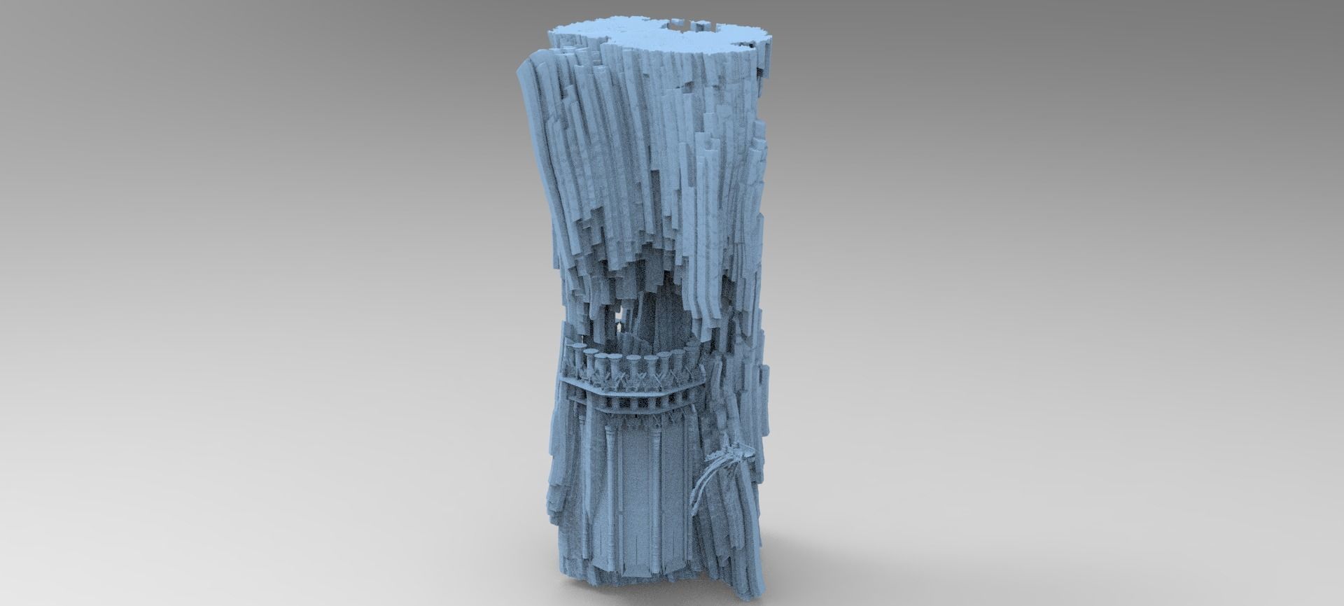 Desert Dune Arrakis tower 3D model | CGTrader