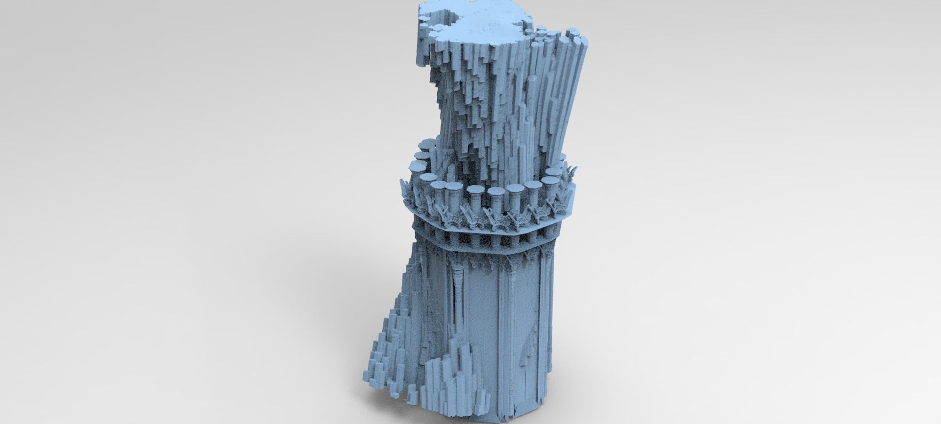 Desert Dune Arrakis tower 2 3D model | CGTrader