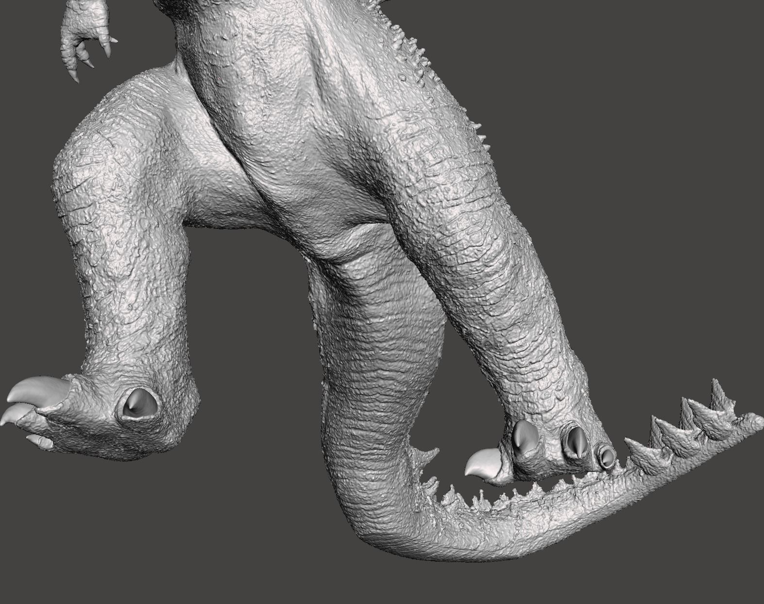 GODZILLA EVOLVED RUNNING x KONG 2024 SHIMO ULTRA DETAILED STL 3D model ...