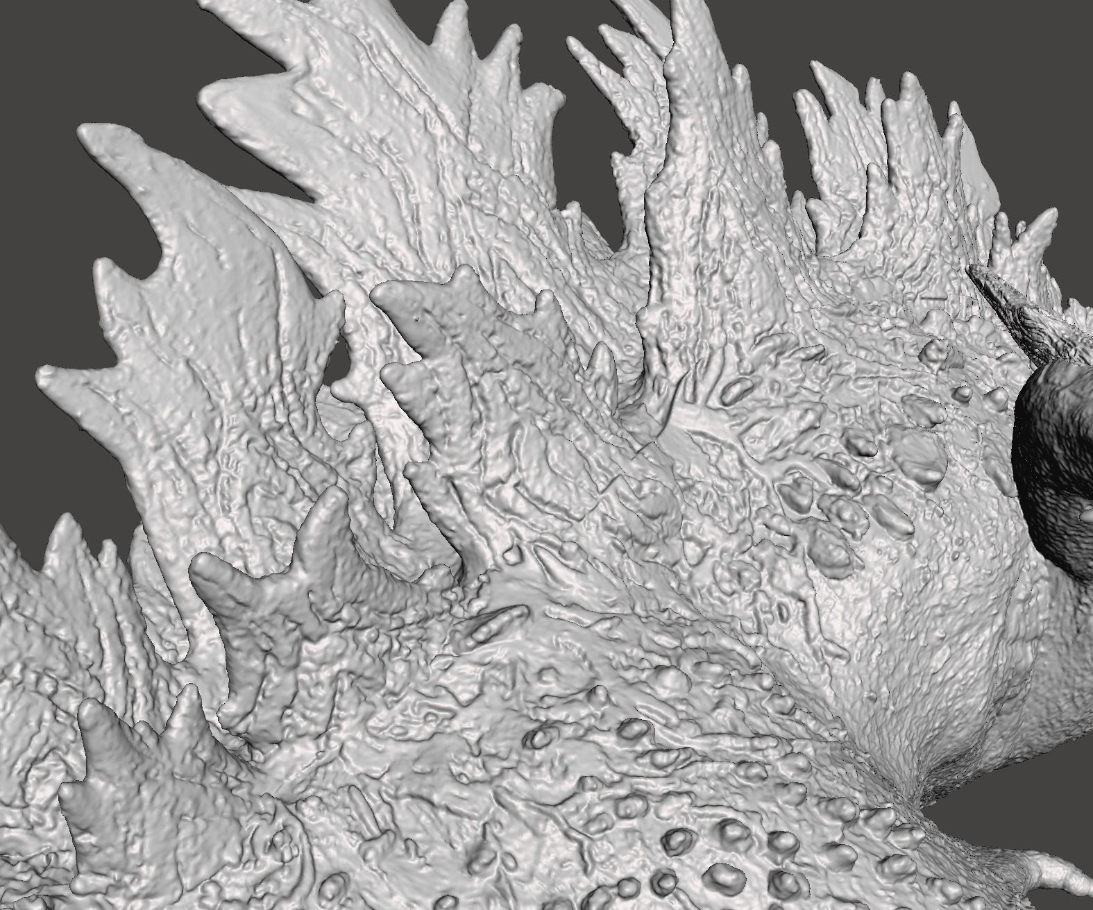 GODZILLA EVOLVED RUNNING x KONG 2024 SHIMO ULTRA DETAILED STL 3D model ...