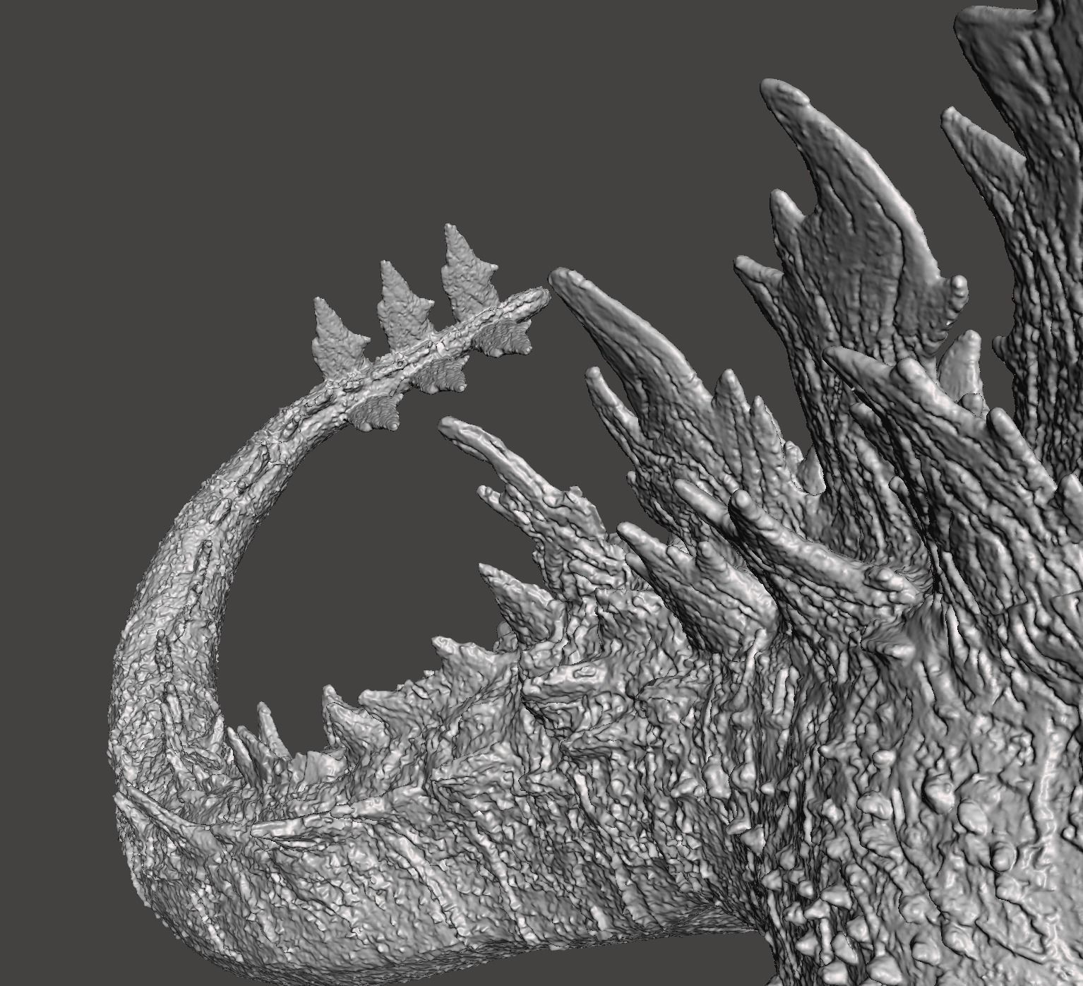 GODZILLA EVOLVED RUNNING x KONG 2024 SHIMO ULTRA DETAILED STL 3D model ...