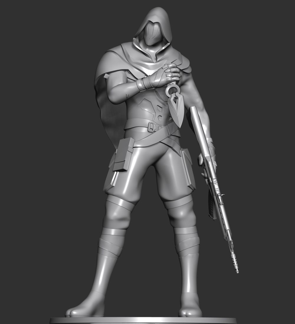 Omen - Valorant 3D model 3D printable | CGTrader