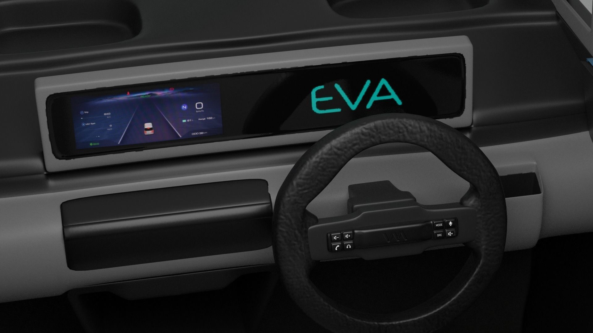 Vayve Mobility EVA Rose Coral 3D model | CGTrader