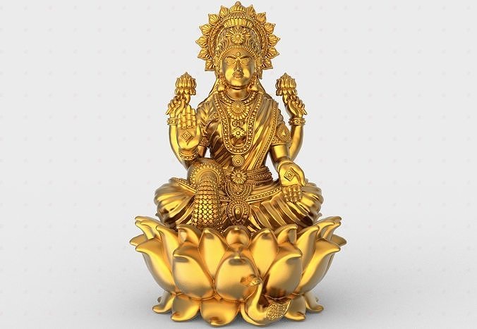 Lakshmi Laxmi JI 3D model 3D printable | CGTrader