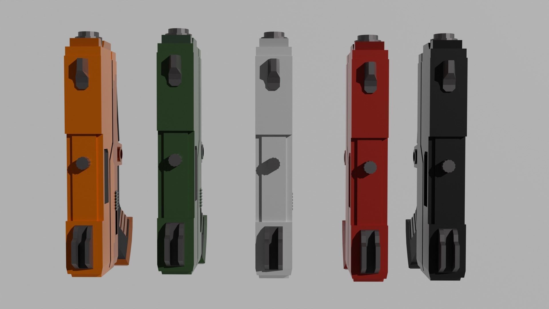3D model Warhammer 40k Imperial Guard Pistol VR / AR / low-poly | CGTrader