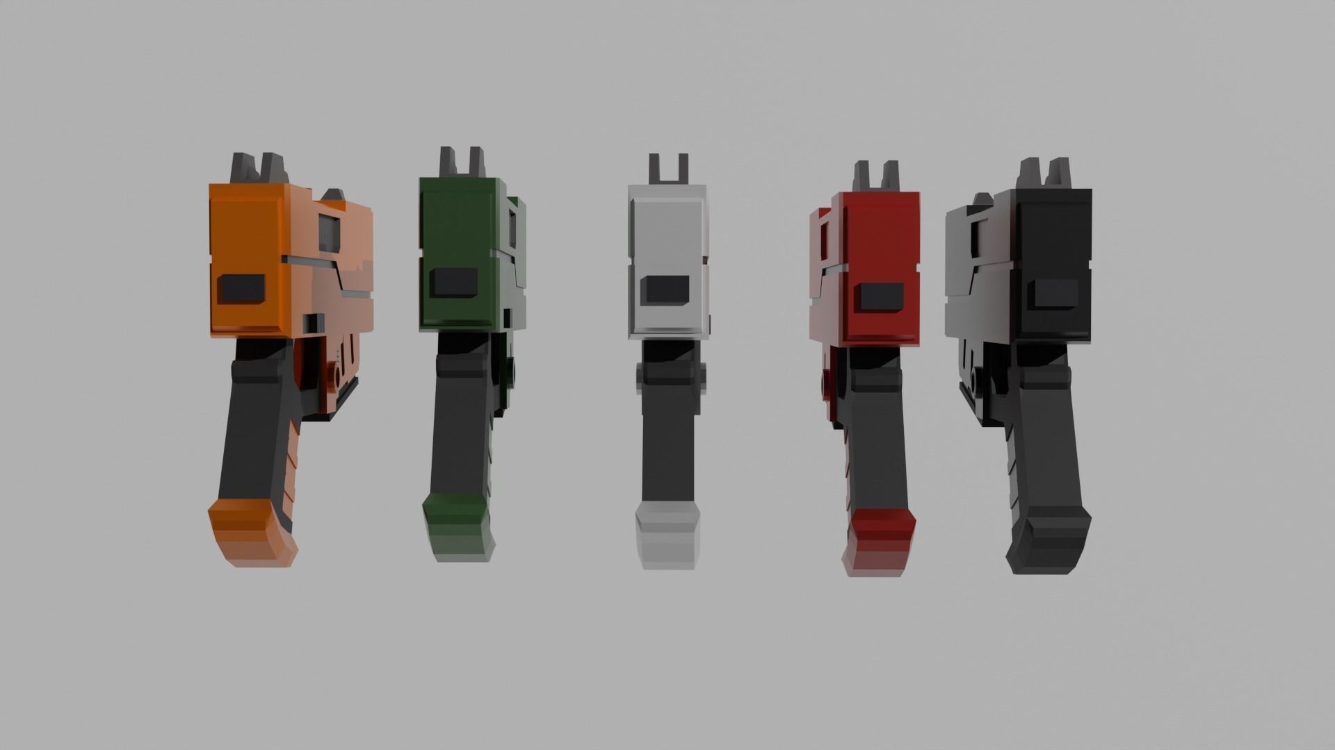 3D model Warhammer 40k Imperial Guard Pistol VR / AR / low-poly | CGTrader