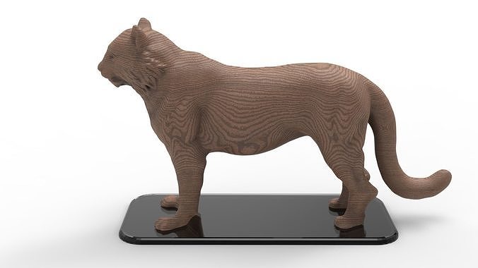 Tiger 3D print model 3D model 3D printable | CGTrader
