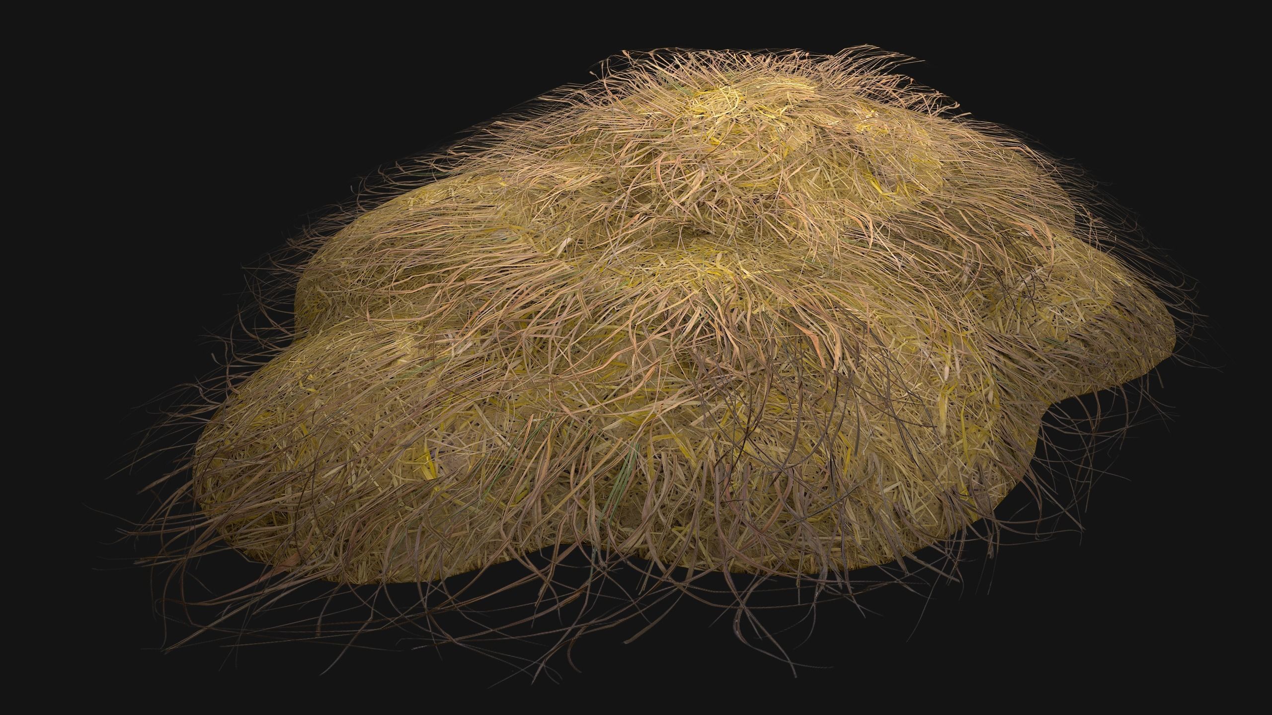 3D model Hay Haystack Bale Farm Pack VR / AR / low-poly | CGTrader