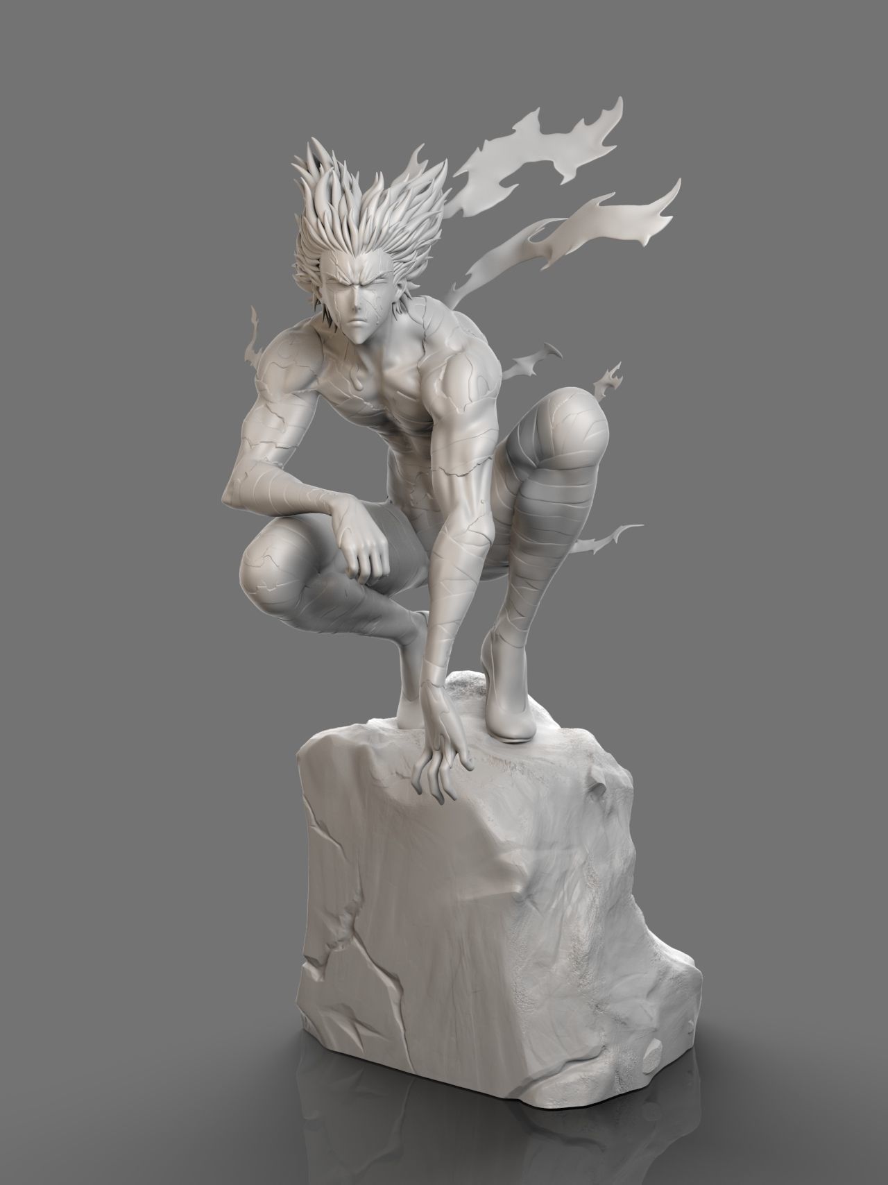 Garou - Onepunchman - 3D Print 3D model 3D printable | CGTrader