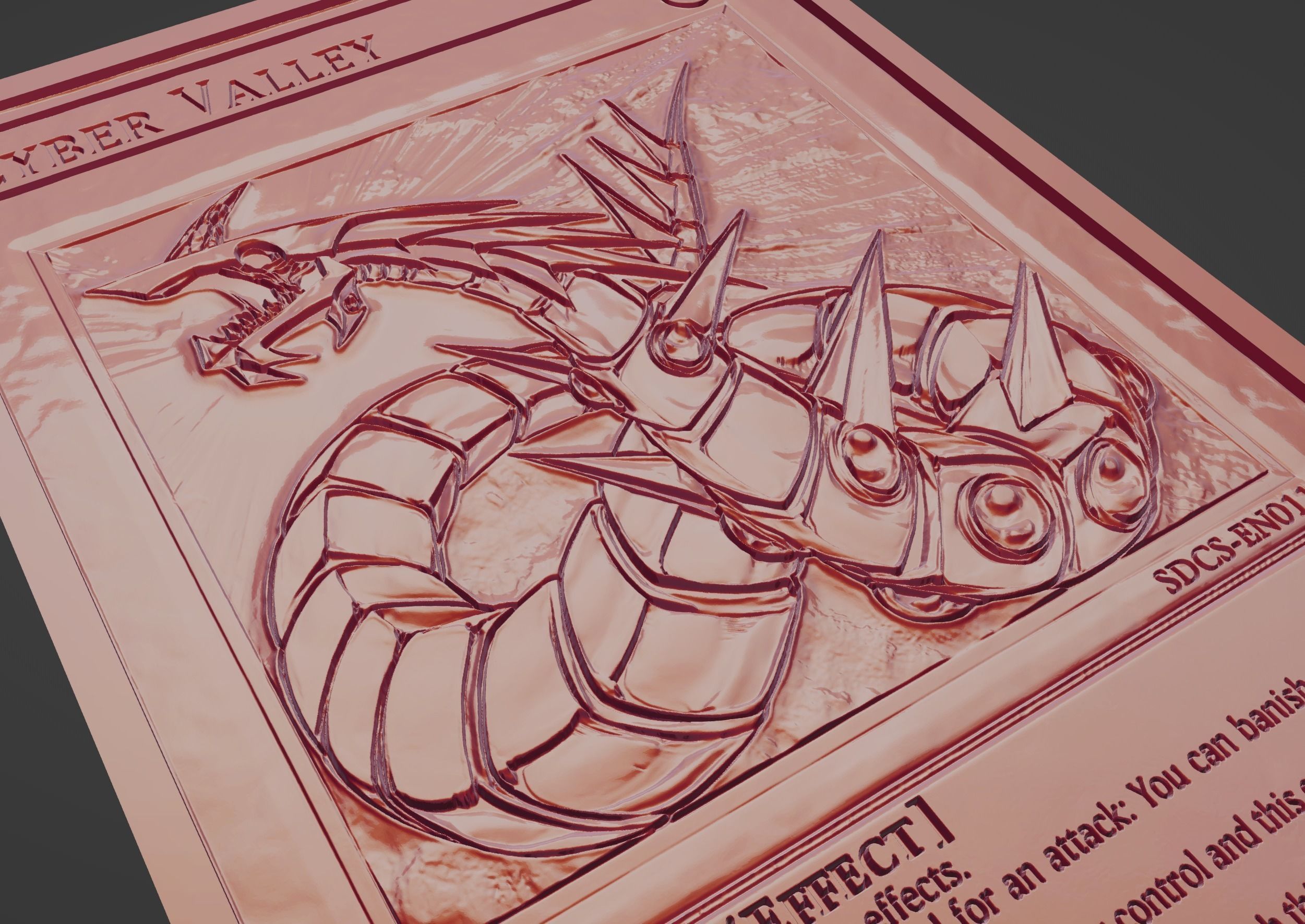 cyber valley - yugioh free 3D model 3D printable | CGTrader