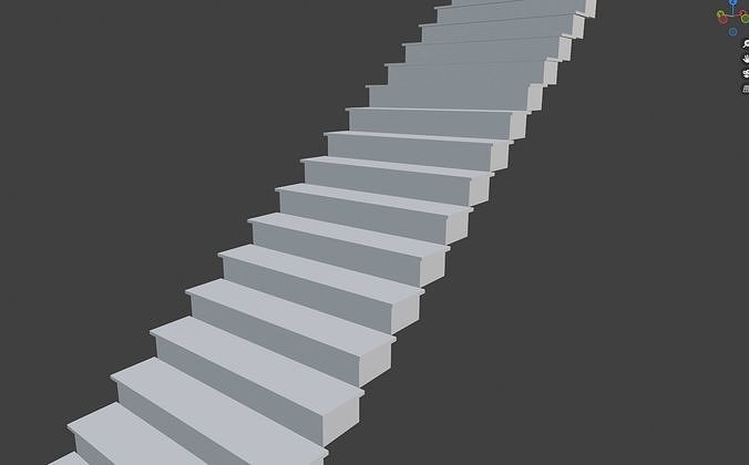 stairs free 3D model | CGTrader