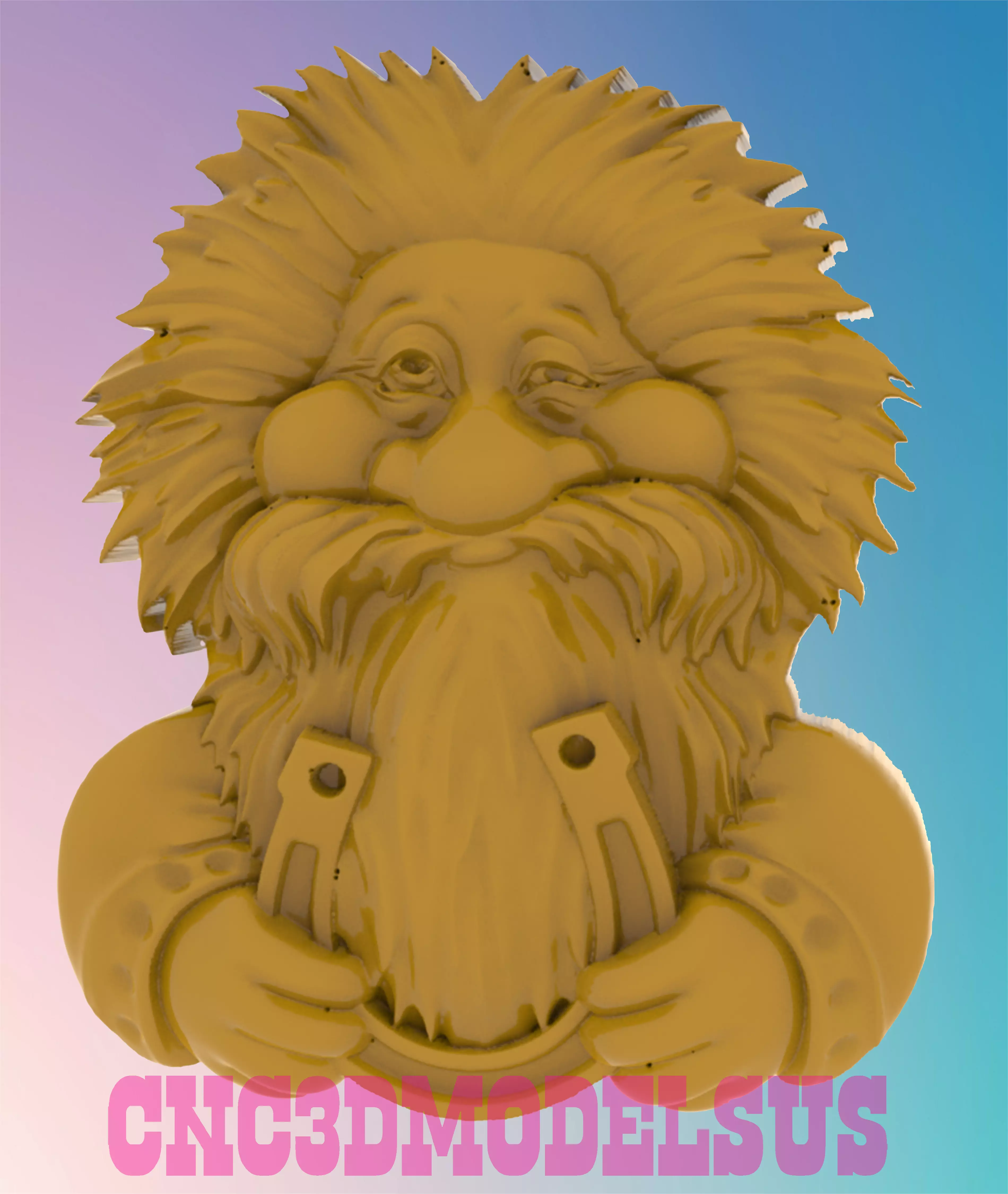 brownie 3D MODEL STL FILE FOR CNC ROUTER LASER 3D model 3D printable ...
