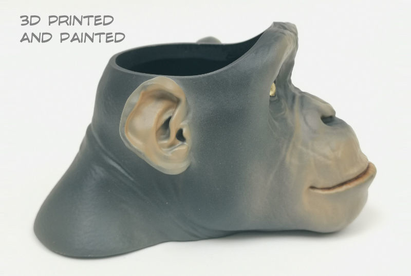 Monkey box 3D model 3D printable | CGTrader