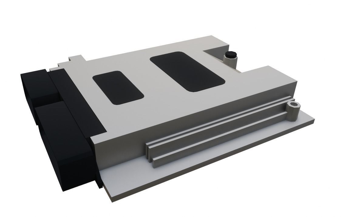 Basic ECU free VR / AR / low-poly 3D model | CGTrader