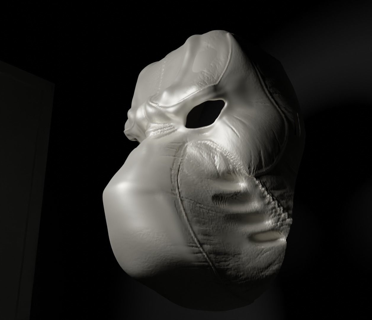 Incustice Superhero Bane Face Mask - Gamer Cosplay Helmet free 3D model ...