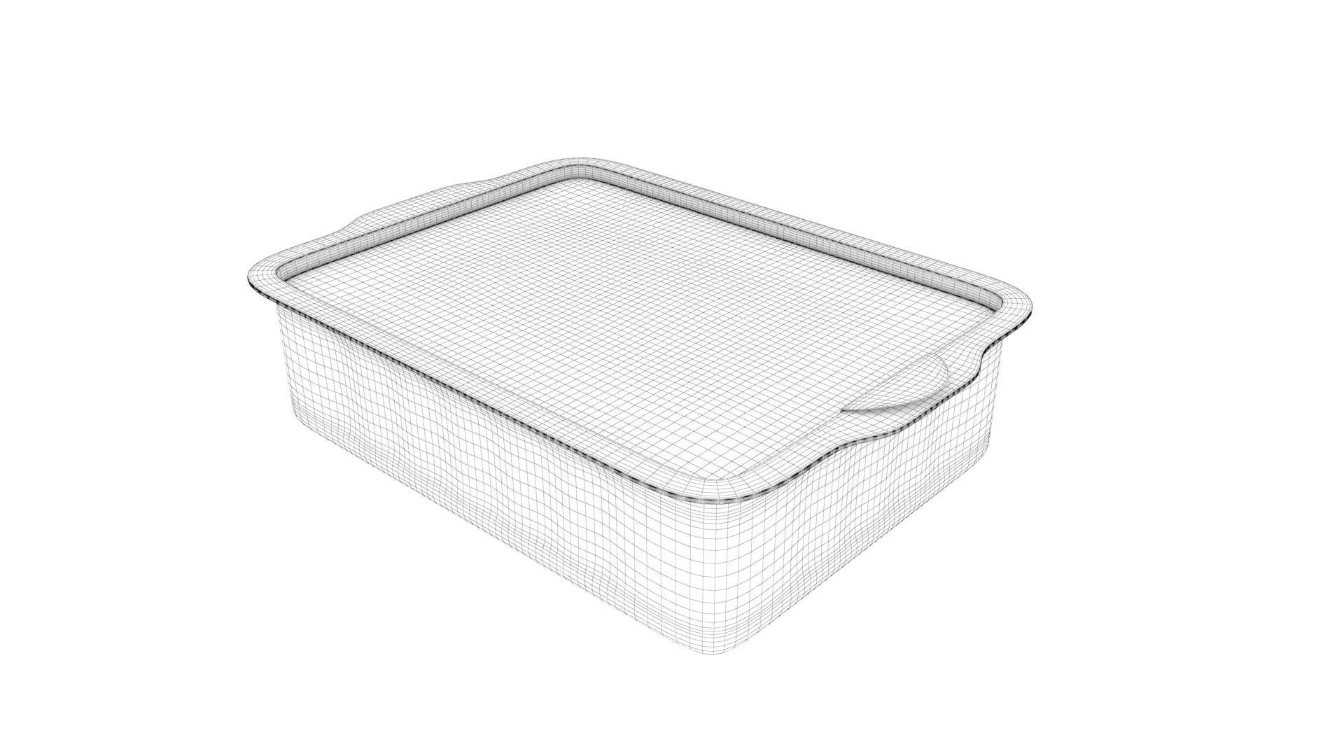 3D model Fettuccine Pasta Packaging VR / AR / low-poly | CGTrader