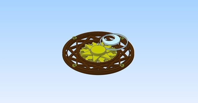 Sakura Card Captor Clow Reed Magic Circle 3D model 3D printable | CGTrader