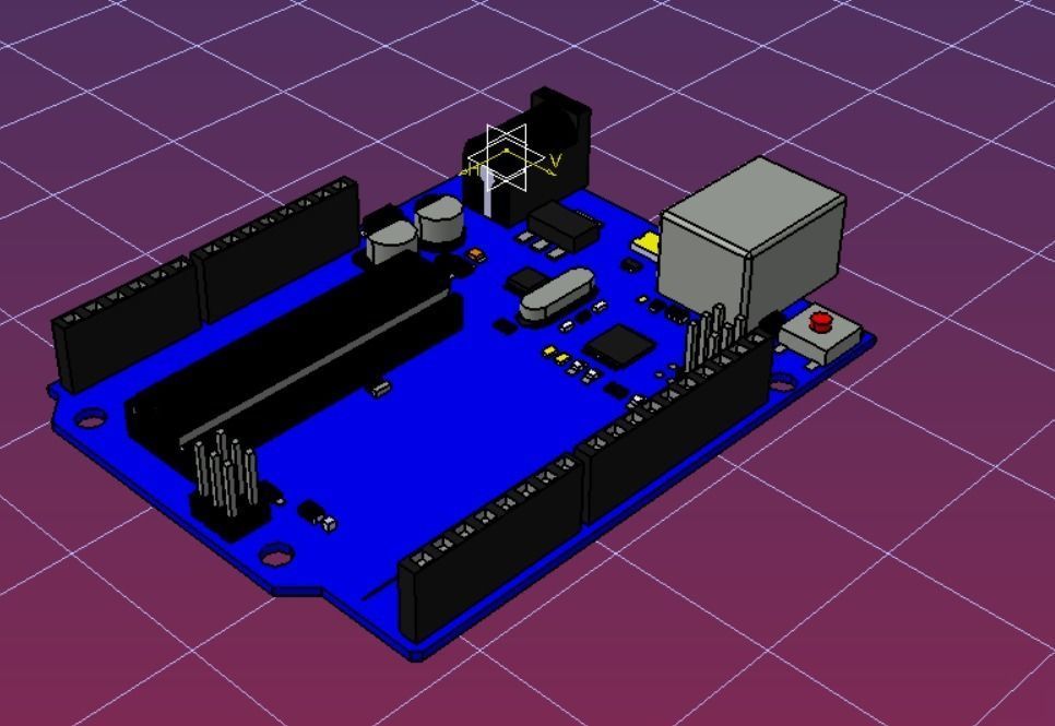 ARDUNIO UNO R3 CATIA free 3D model | CGTrader