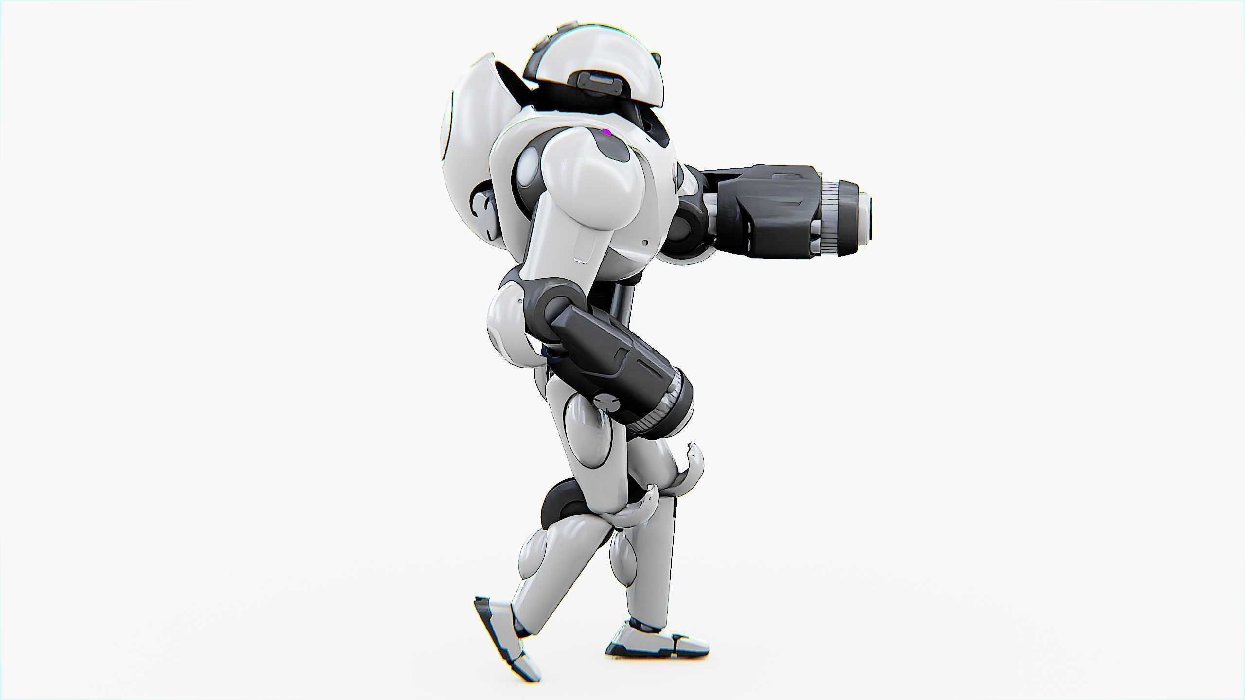 POLICE OFFICER BOT Rigged for Unreal Engine - Unity - MIXAMO 3D model ...