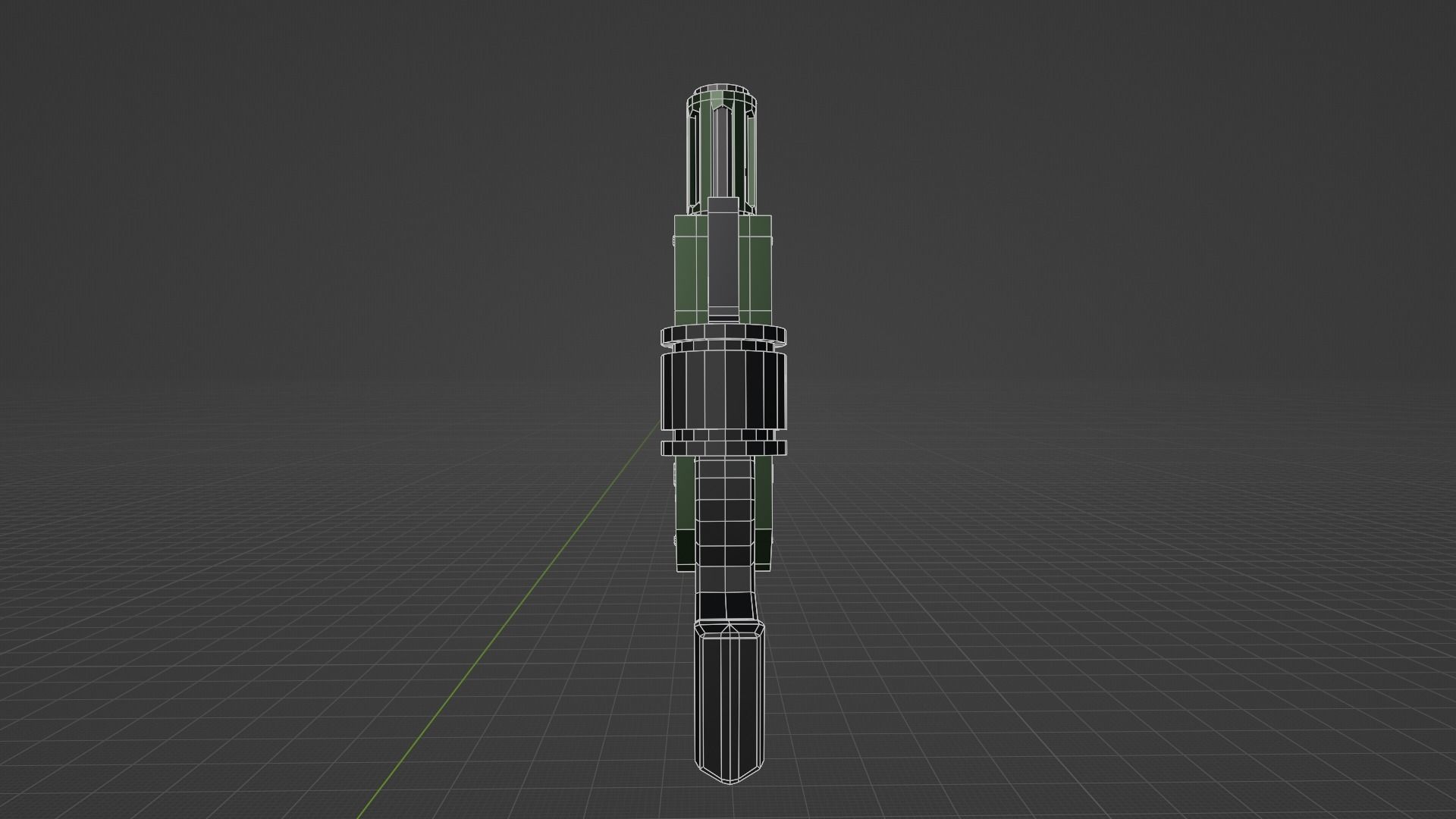 3D model Warhammer 40k Mezoa-Pattern Autopistol VR / AR / low-poly ...