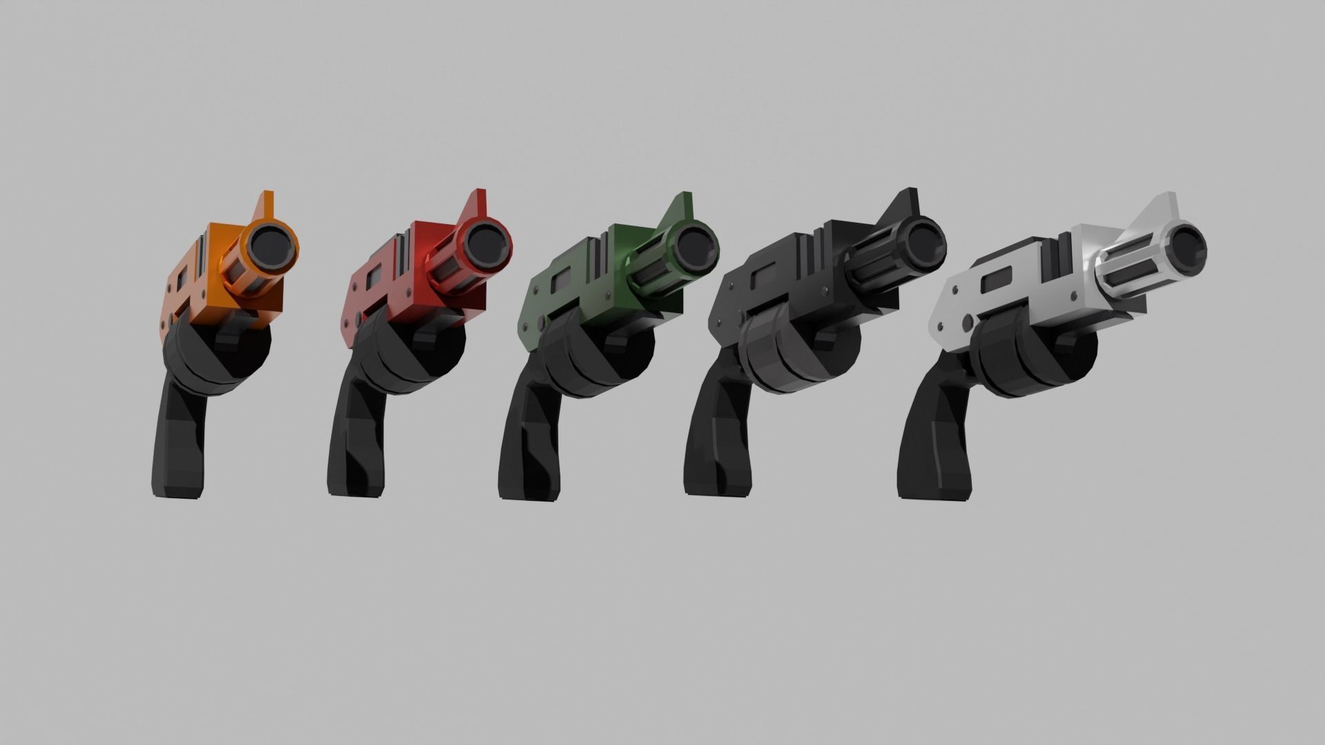 3D model Warhammer 40k Mezoa-Pattern Autopistol VR / AR / low-poly ...