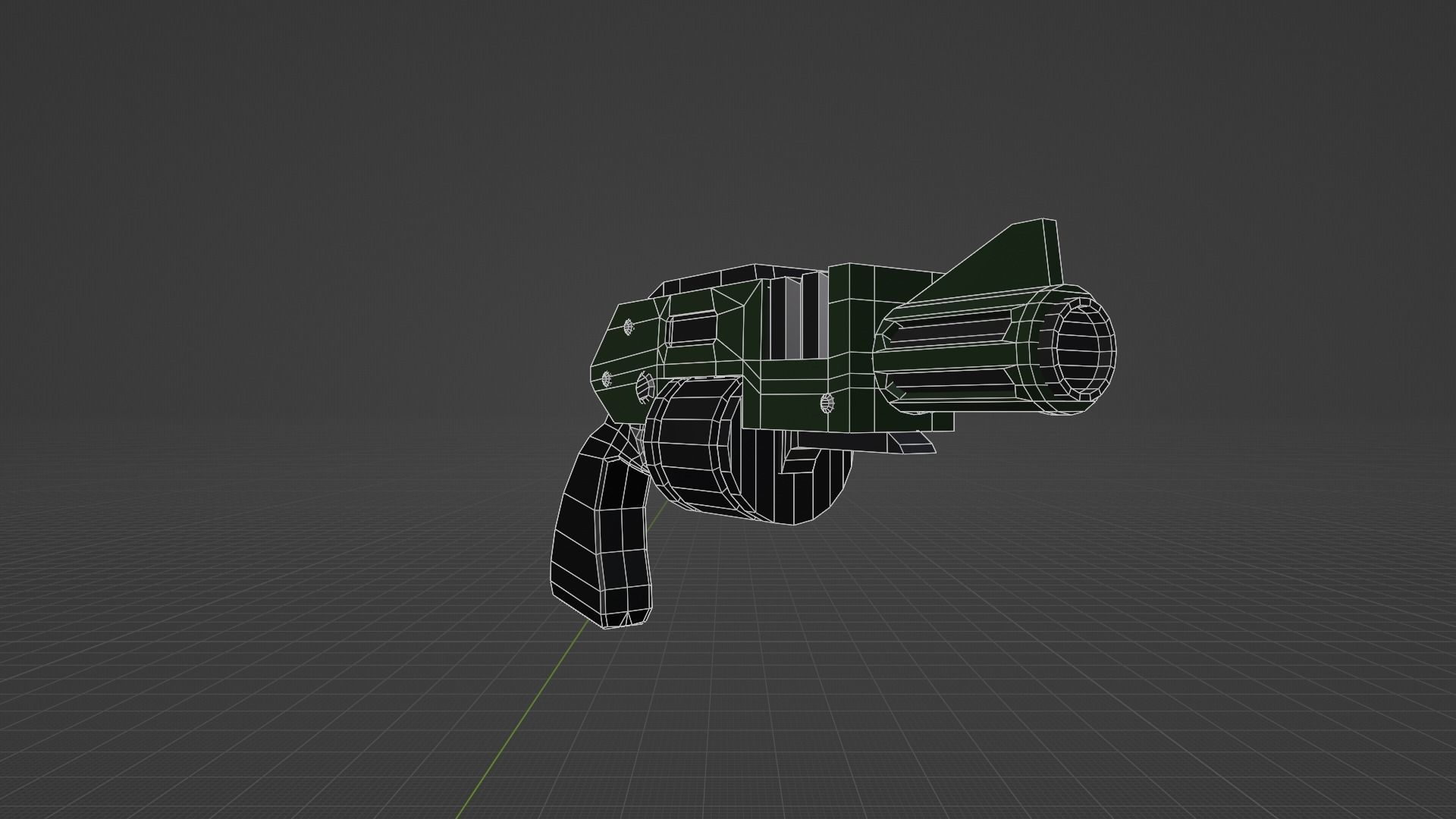 3D model Warhammer 40k Mezoa-Pattern Autopistol VR / AR / low-poly ...