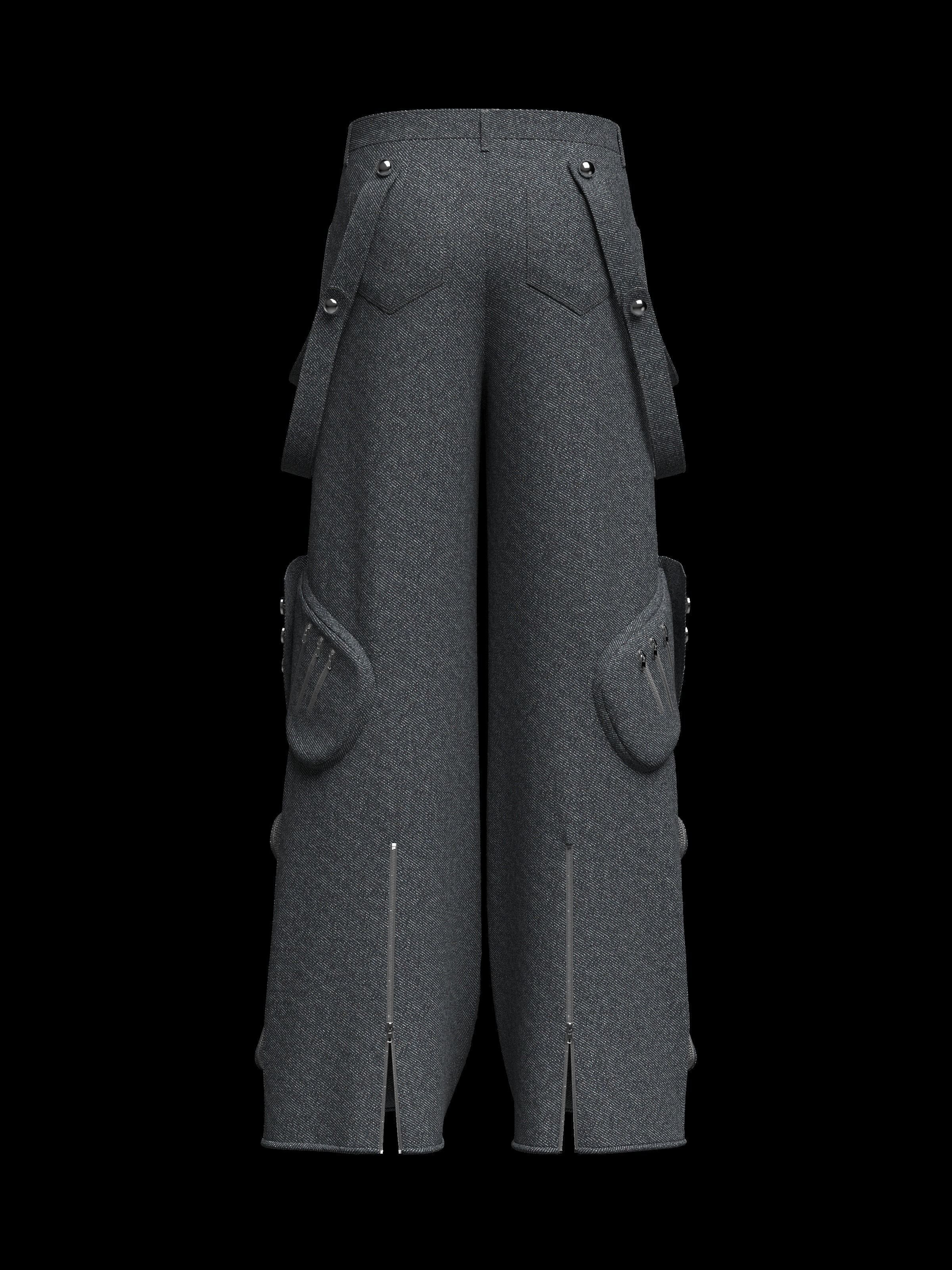 Mens Cargo Pant Mens 3D model | CGTrader