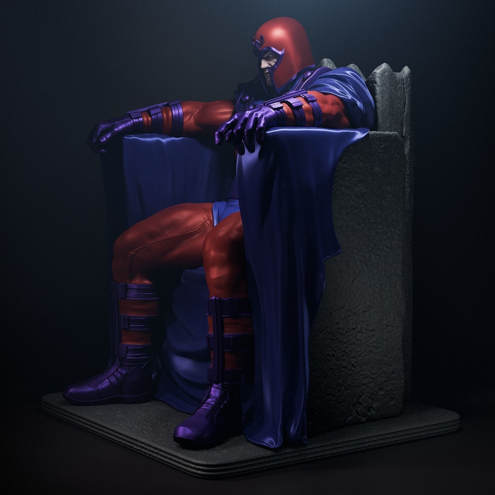 Magneto 3D Print 3D model 3D printable | CGTrader