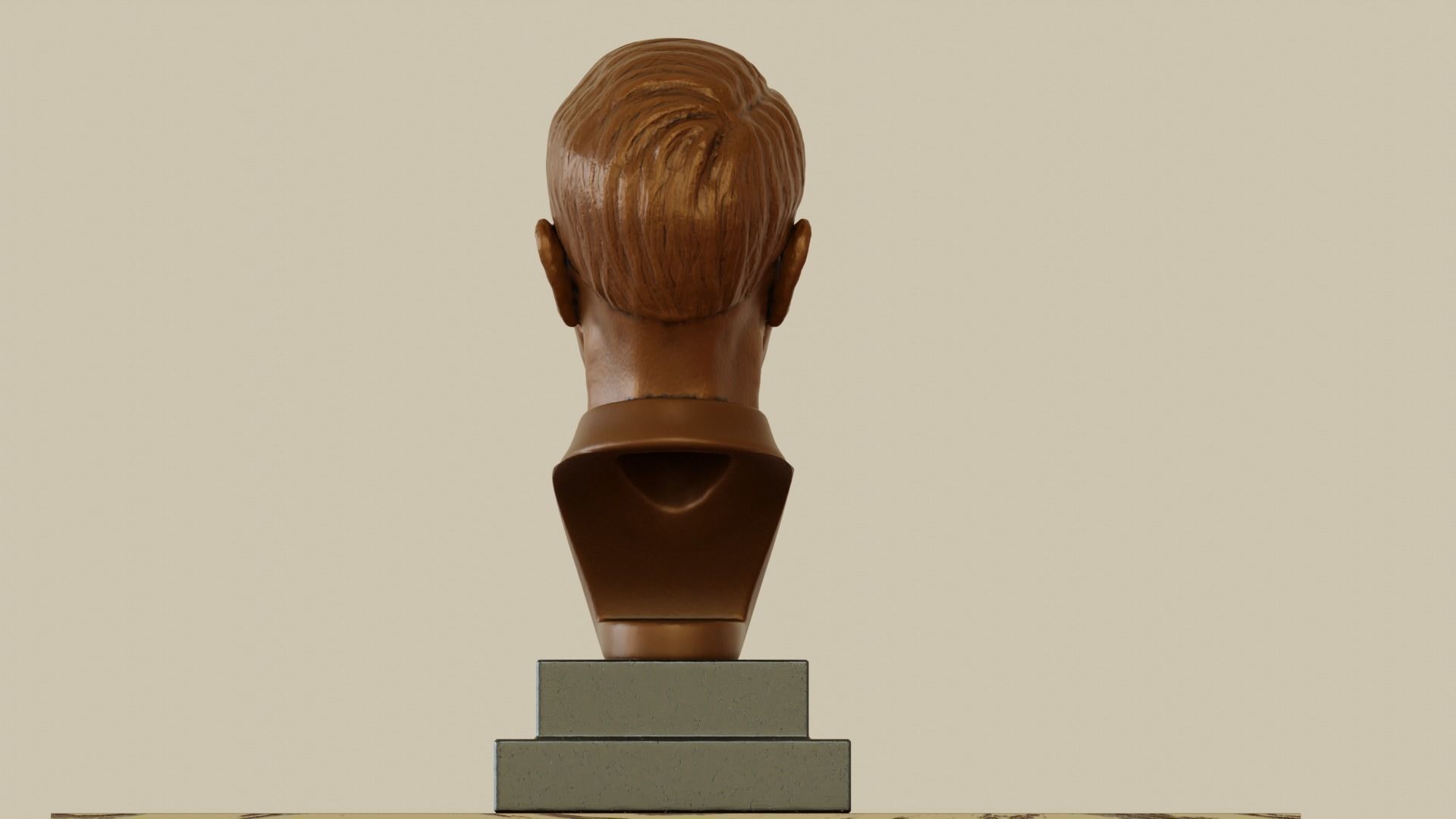 Adolf Hitler bust 3D model 3D printable | CGTrader