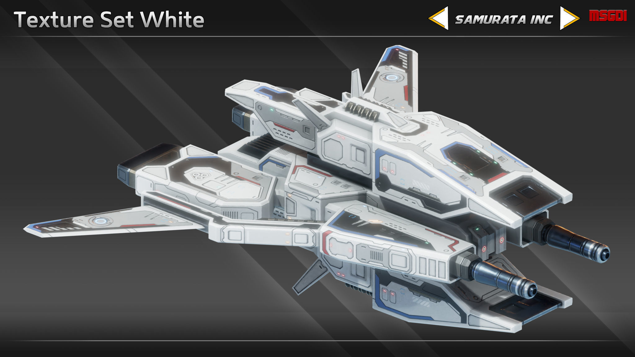 3D model Spaceship Sentry Class Scout Drone VR / AR / low-poly | CGTrader