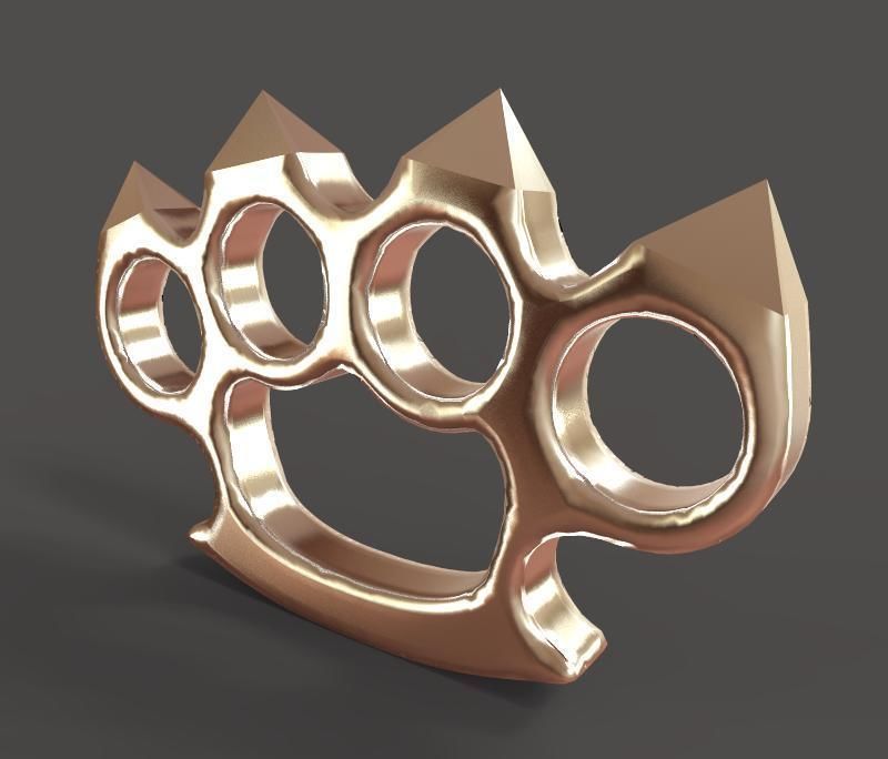 Knuckle Duster 3D model | CGTrader