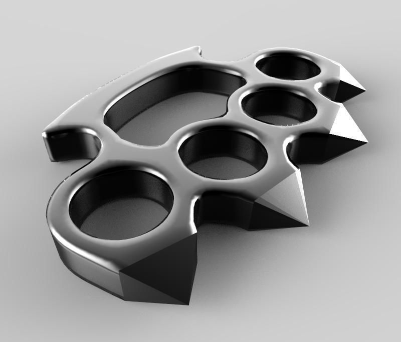 Knuckle Duster 3D model | CGTrader