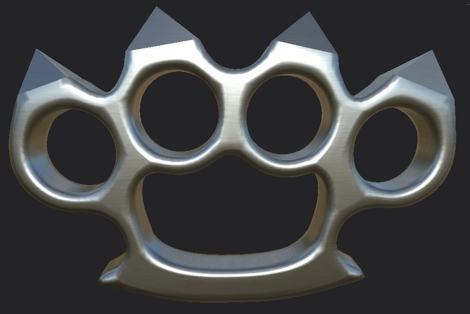 Knuckle Duster 3D model | CGTrader