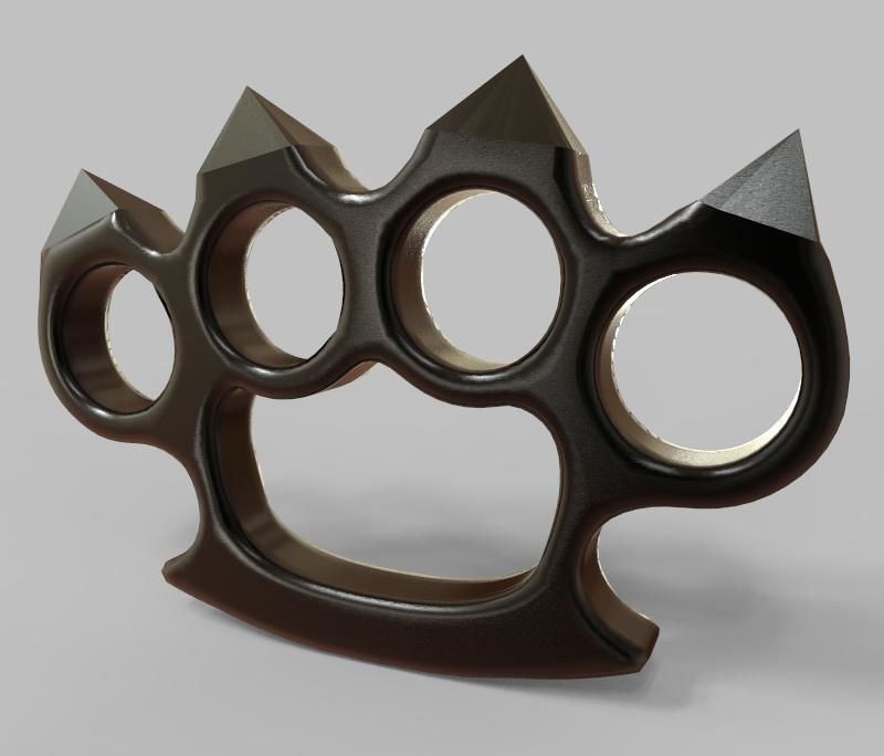 Knuckle Duster 3D model | CGTrader