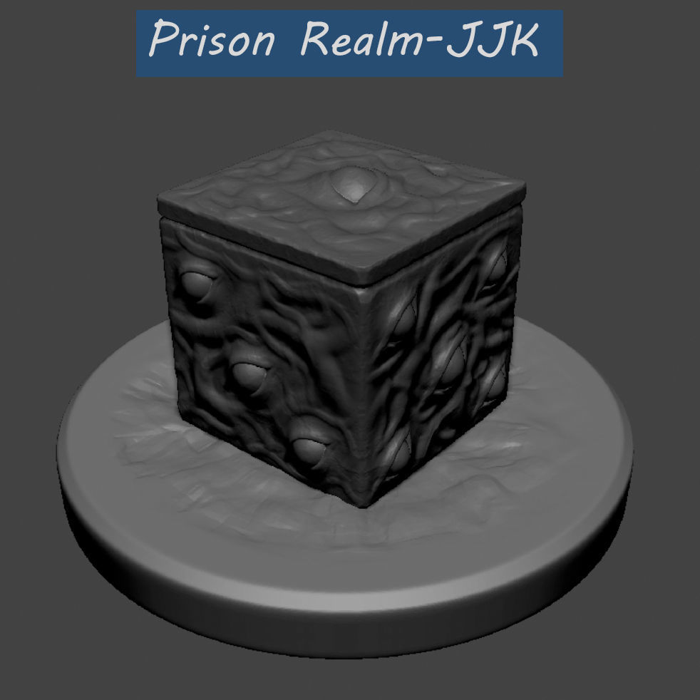 Prison Realm JJK jujutsu kaisen 3D model 3D printable | CGTrader
