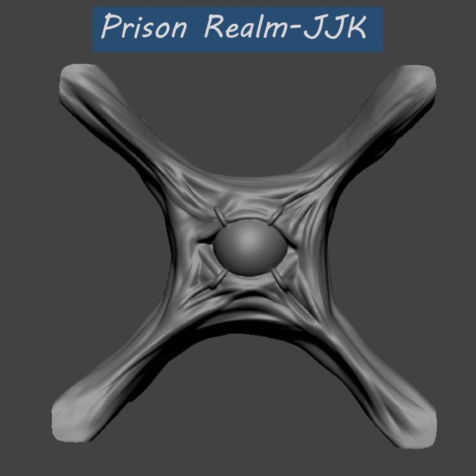 Prison Realm JJK jujutsu kaisen 3D model 3D printable | CGTrader