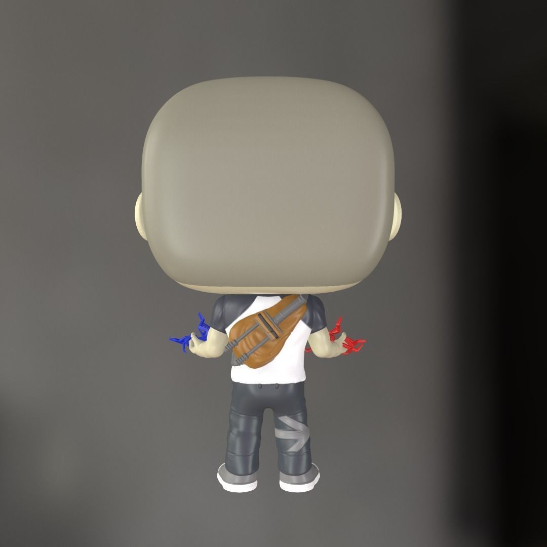 Funko Cole - Infamous 2 3D model 3D printable | CGTrader