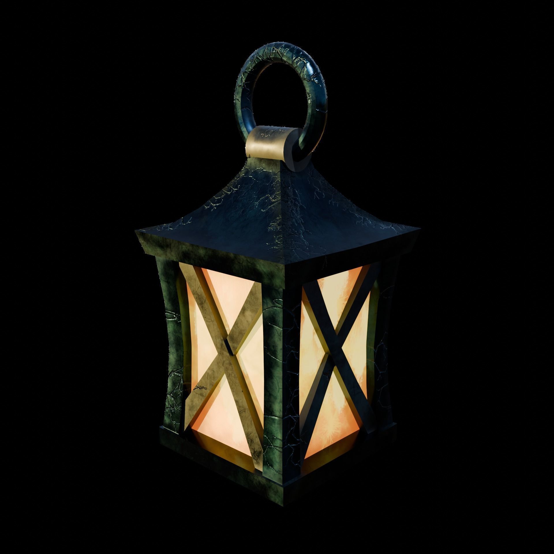 3D model Medieval Lamps VR / AR / low-poly | CGTrader