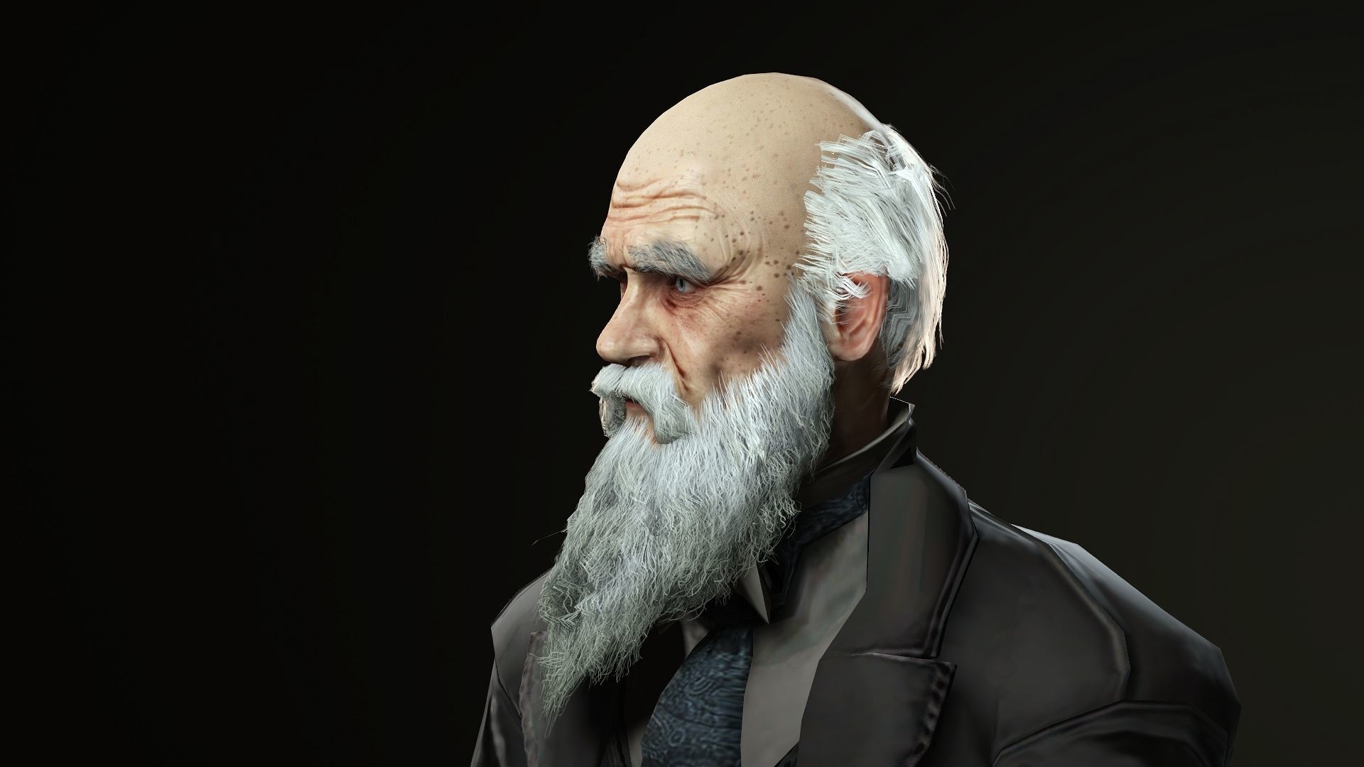 Darwin High quality character full Rigged and Animated 3D model 3D ...