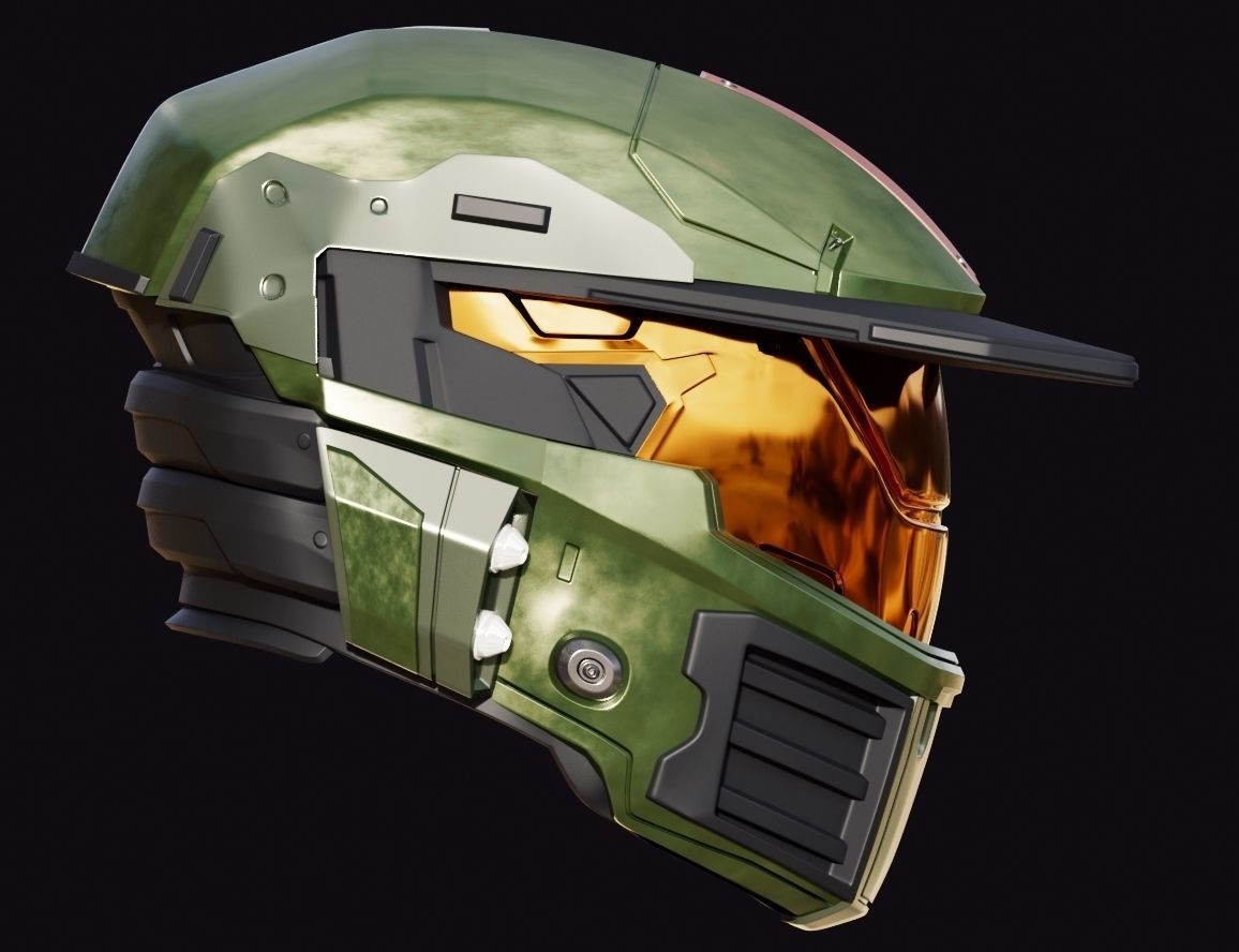 High poly Mark IV Helmet 3D model | CGTrader