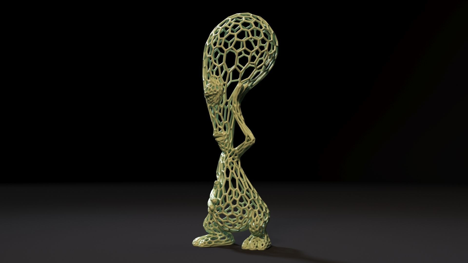 Roger Alien American Dad 3D model 3D printable | CGTrader