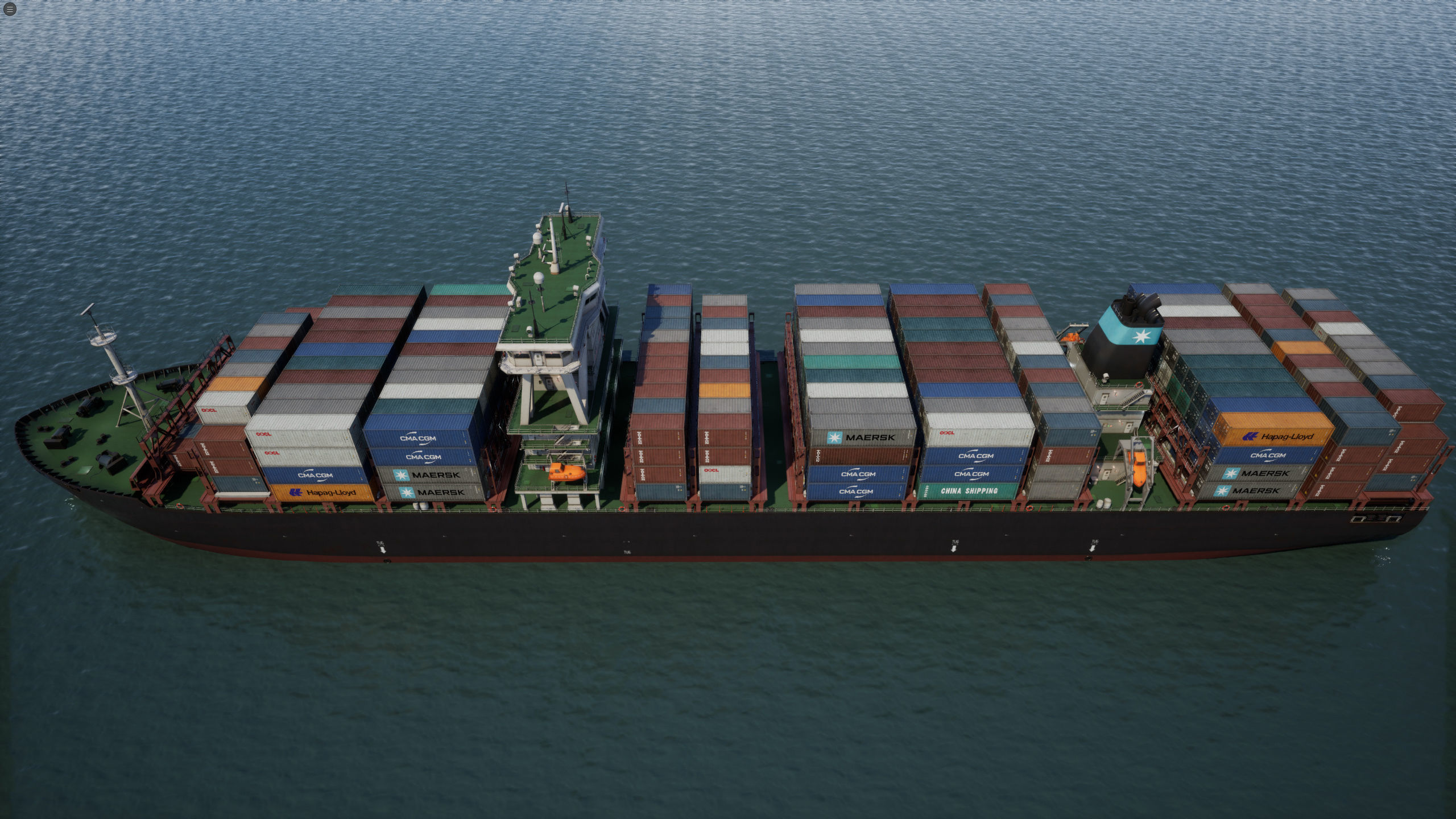 3D model Cargo Ship Container Ship - low poly VR / AR / low-poly | CGTrader