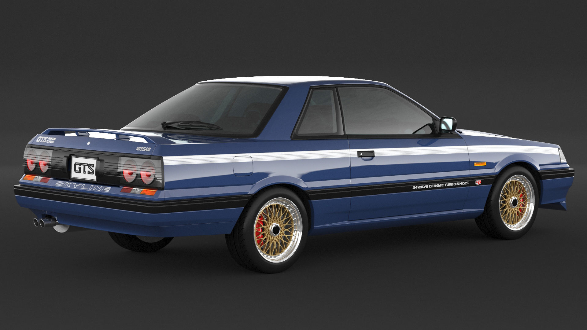 Nissan Skyline R31 GTS Nismo 3D model | CGTrader