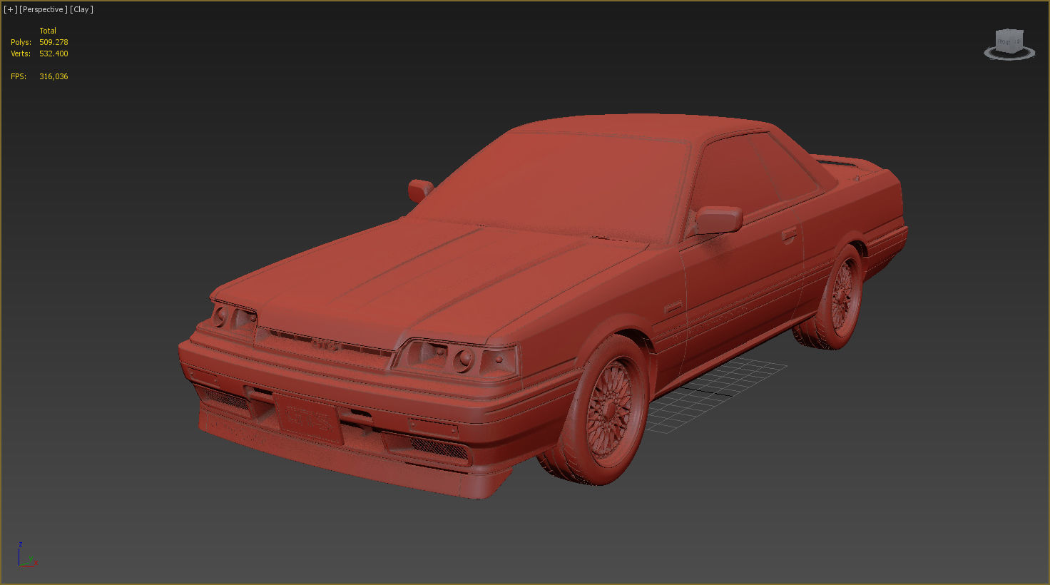 Nissan Skyline R31 GTS Nismo 3D model | CGTrader