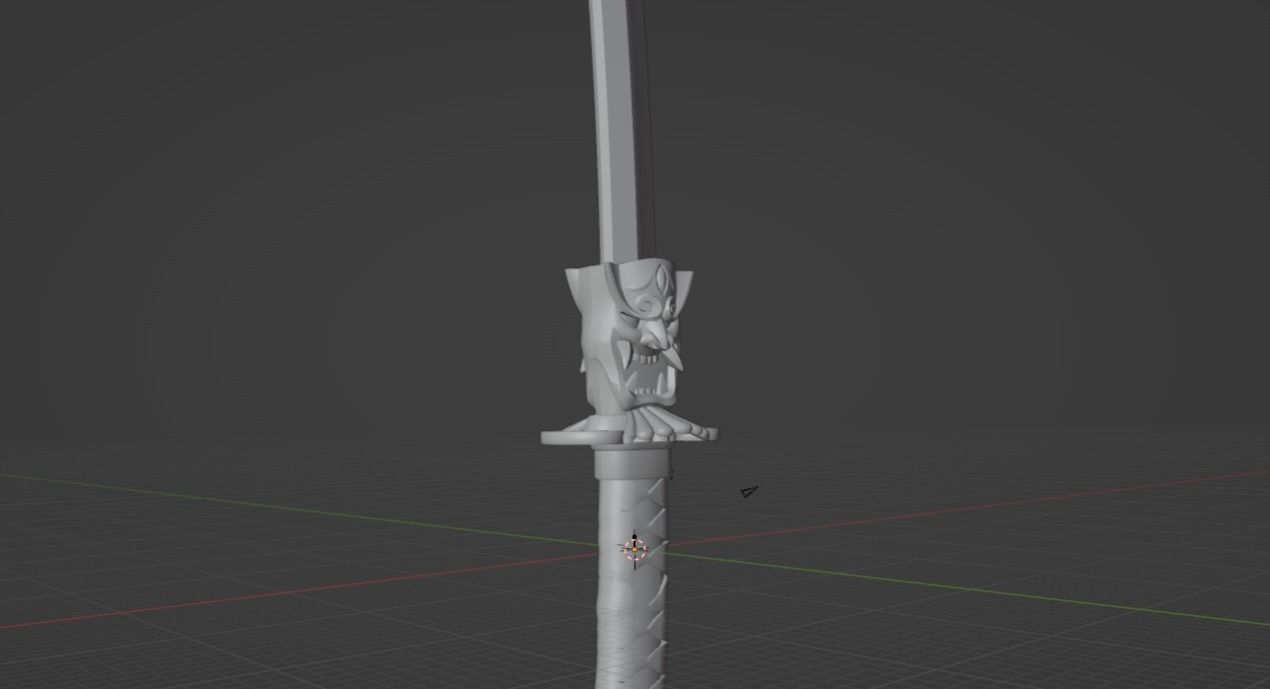 Oni Sword - Valorant 3D model 3D printable | CGTrader