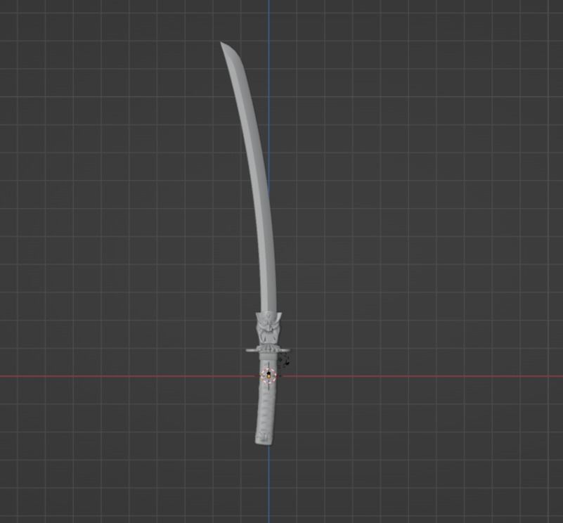 Oni Sword - Valorant 3D model 3D printable | CGTrader